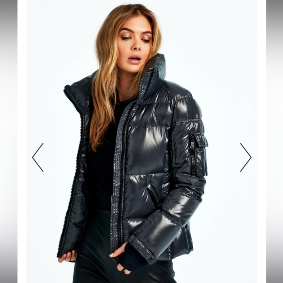 SAM. | Jackets & Coats | Sam Freestyle Down Puffer Jacket In Steel ...